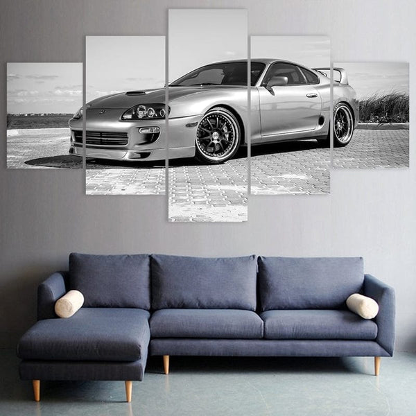 Toyota Supra JDM – Wall Ready Canvas