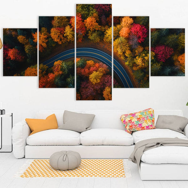 Vibrant Fall Colors – Wall Ready Canvas