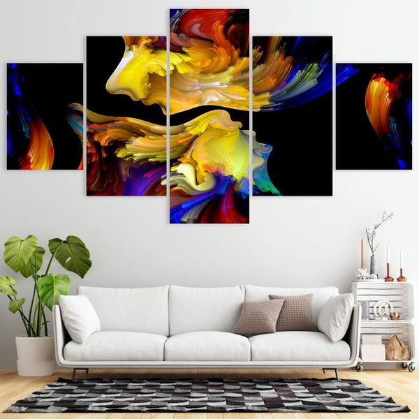 Psychedelic Kiss – Wall Ready Canvas