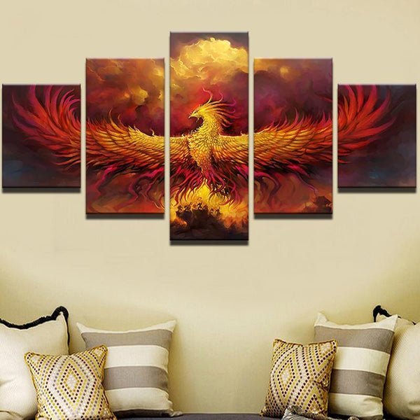 The Phoenix – Wall Ready Canvas